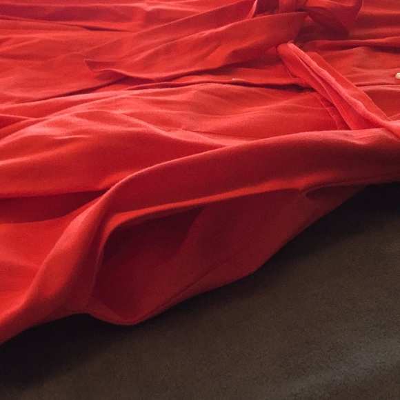 American Living | Dresses | Orange American Living Dress With Pockets ...